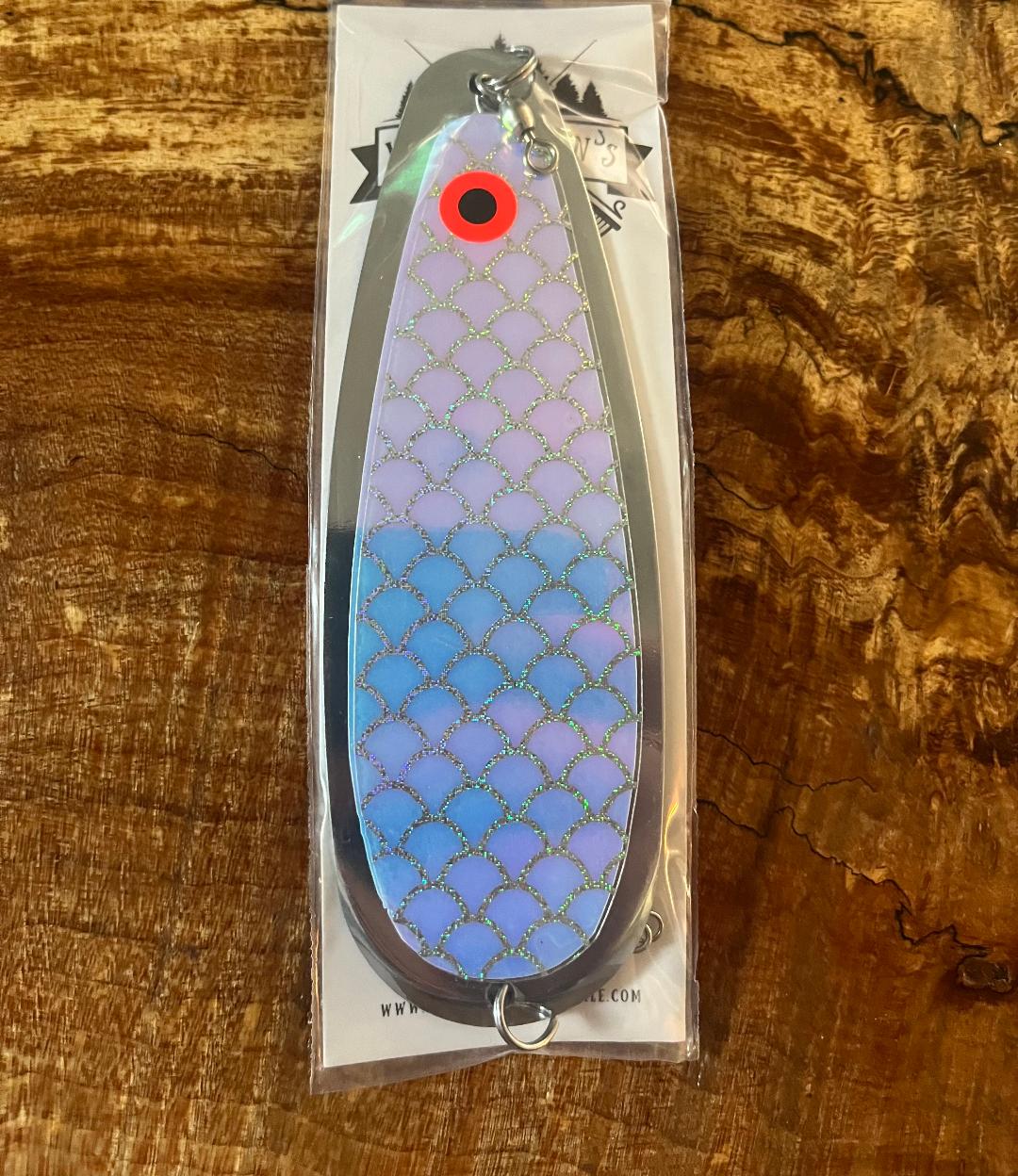 5.5” Moon Jelly Uv Fisheye Dodger – Little Captain's Tackle